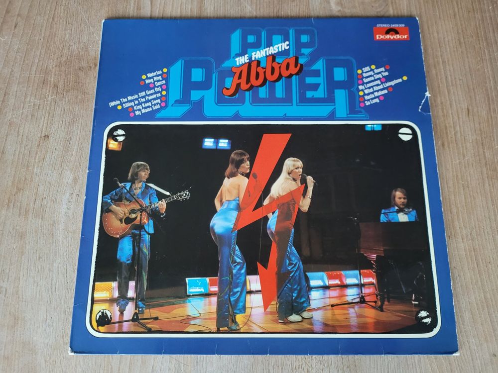 LP Vinyl: ABBA – Pop Power (The Fantastic ABBA) Polydor 1976 | Kaufen ...