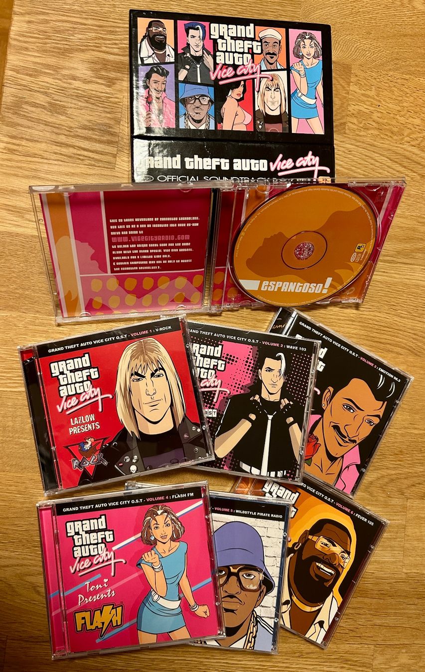 Grand Theft Auto Vice City - Official Soundtrack Box Set (Neu (gemäss ...