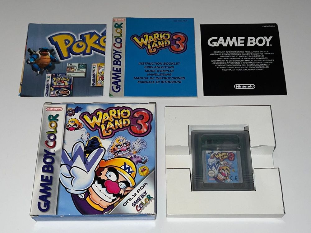 Game Boy Color (GBC) Spiel - Wario Land 3/WarioLand 3 (OVP) | Kaufen ...