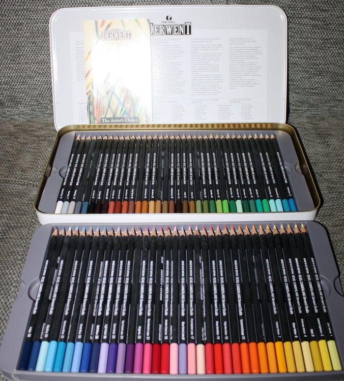 Derwent Studio - 72 Künstlerfarbstifte für Designer (Neu und ...