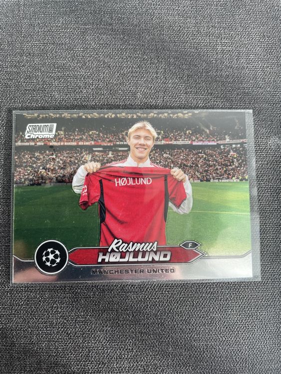 Topps Stadium Club Rasmus Hojlund Manchester United (Neu (gemäss ...