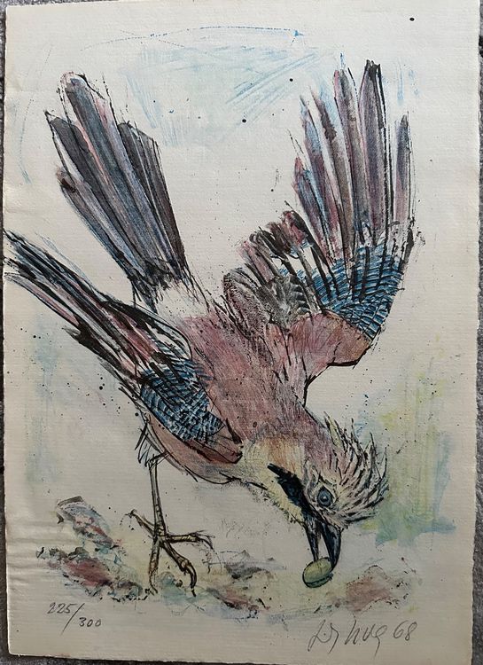 Fritz Hug (1921-1989) Litho Handsig (Gebraucht) in Hochdorf für CHF 90 – mit Lieferung auf ...