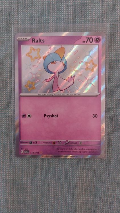 Ralts baby shiny Paldean Fates (Neu (gemäss Beschreibung)) in ...