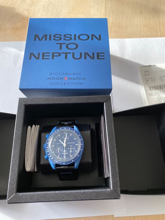 Swatch x Omega MISSION TO NEPTUNE (Neu und originalverpackt) in Köniz für CHF 335 – mit ...