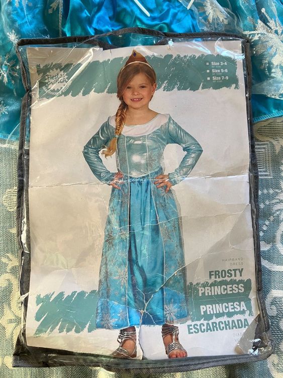 Frosty Princess Kostüm 3-4 Jahre (Gebraucht) in Willisau für CHF 5 ...
