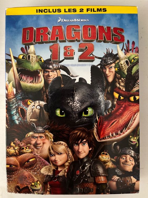 DRAGONS 1 & 2 (FR/EN) DVD 📀 (Neu (gemäss Beschreibung)) in Sierre für CHF 9.95 – mit Lieferung ...