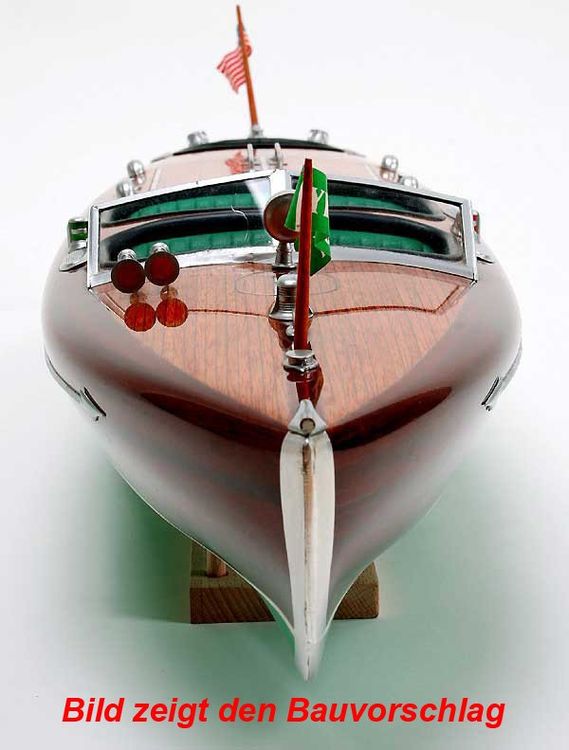 RC Boot Bausatz Typhoon Dumas, 1/10, 1079mm, Mahagoni (Neu (gemäss ...