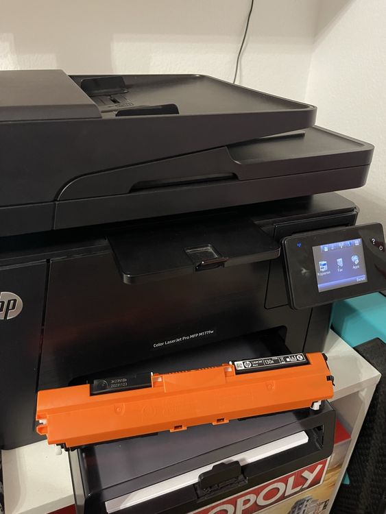 Drucker HP Color LaserJet Pro MFP M177fw - Top Zustand! (Gebraucht) in ...