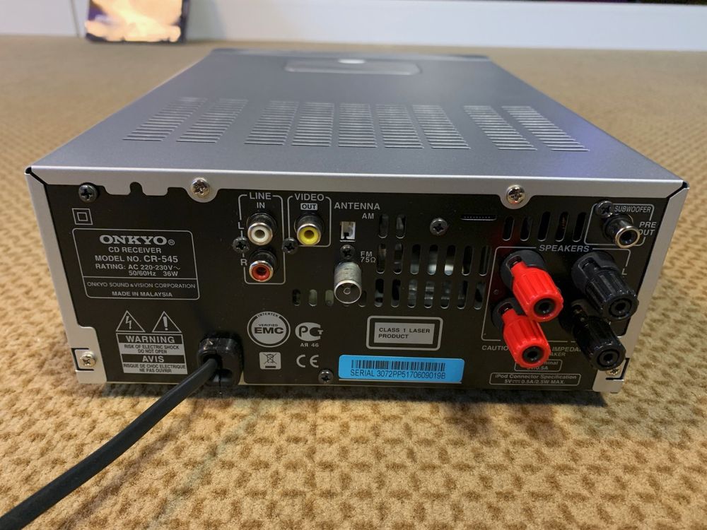 ONKYO CR-545 Mini-Stereo-Receiver ohne Lautsprecher | Kaufen auf Ricardo