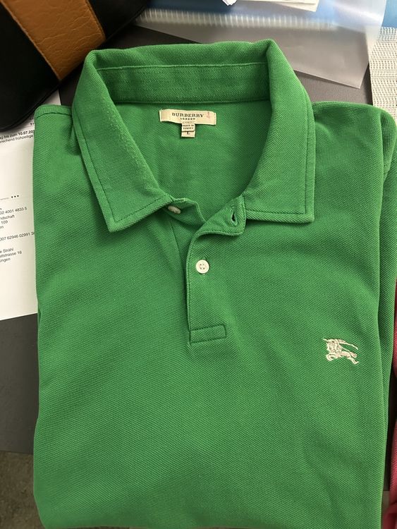 Bueberry Polo-Shirt Herren grün&pink (Gebraucht) in Bottmingen für CHF ...