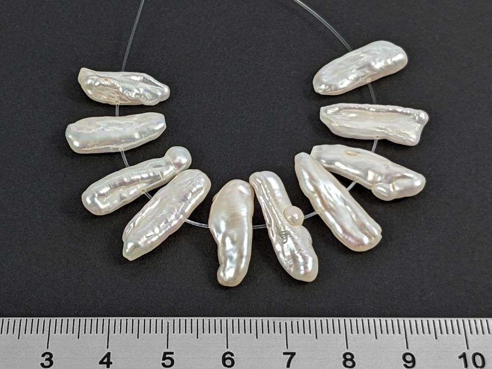 Perlen 10Stk. mittig gebohrt, 18 bis 22mm (Neu und originalverpackt) in Meilen für CHF 12.5 ...