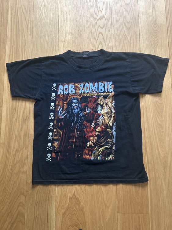 Rob Zombie Shirt L White Zombie Metal Rock Vintage Merch (Gebraucht) in ...