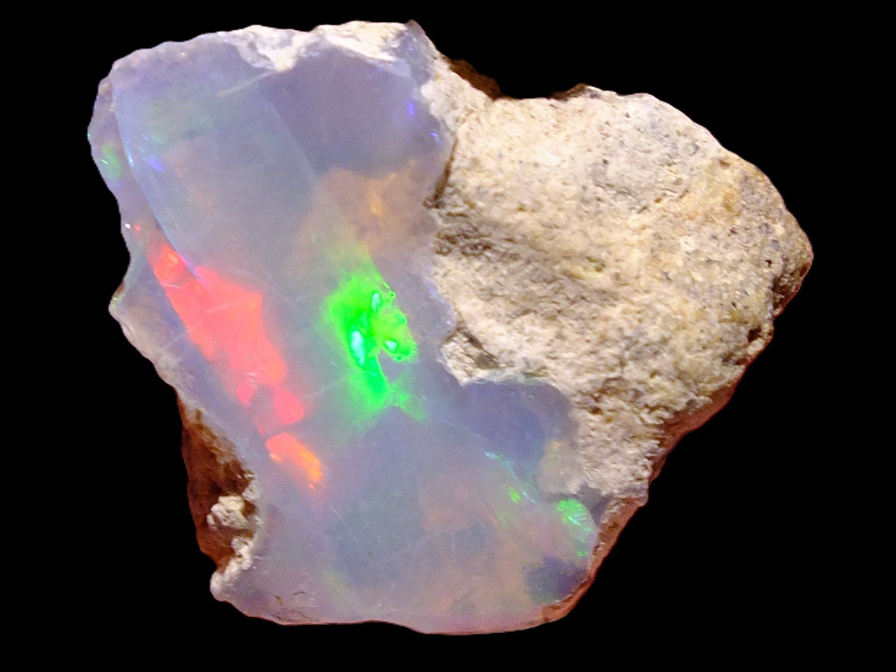 Welo Opale Rauh 7.46 karat Gebot CHF 1.- Top Feuer AAA (Neu (gemäss ...