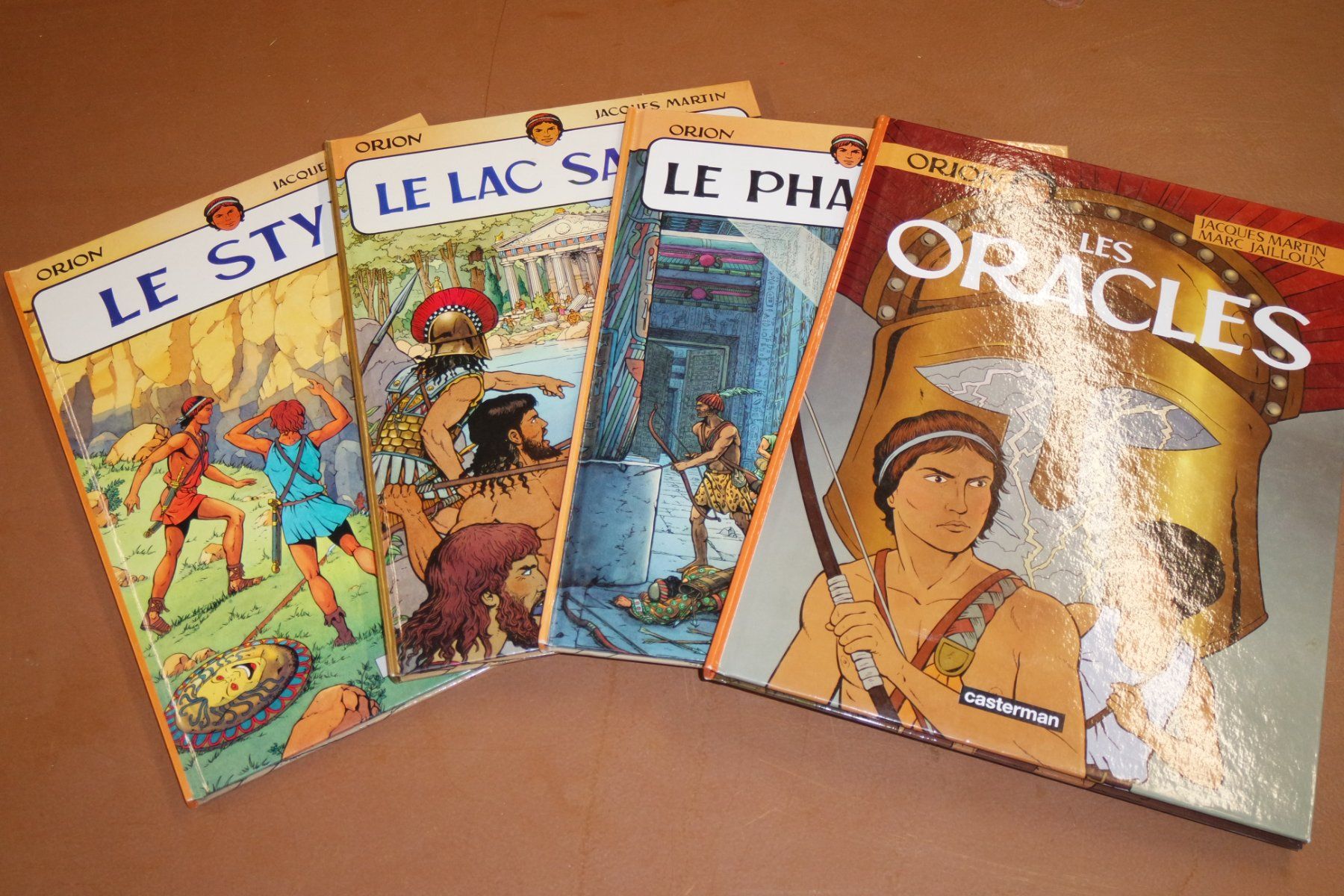 ORION (JACQUES MARTIN ) °°°° SÉRIE COMPLÈTE 4 ALBUMS °°°° (D'occasion ...