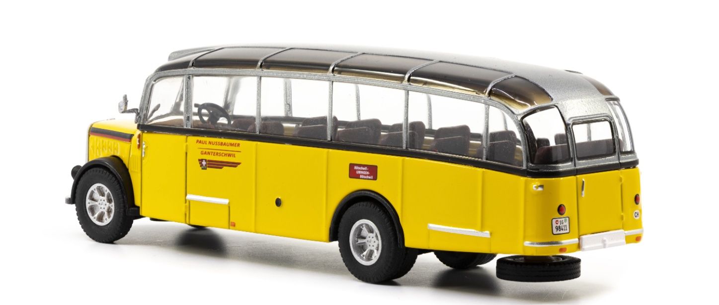 Saurer L4C IIIa Alpenwagen PTT PostautoACE 1:87 (Neu und ...