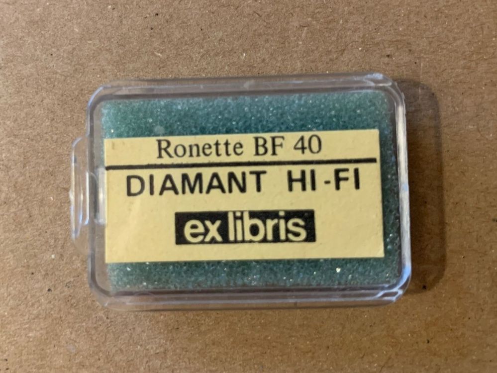 Ronette BF 40 Diamant Hi-Fi Plattenspieler Nadel (Gebraucht) in Zürich ...