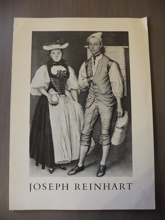 Buch "Die Schweizer Trachtenbildnisse Joseph Reinhart" 1961 (Gebraucht ...