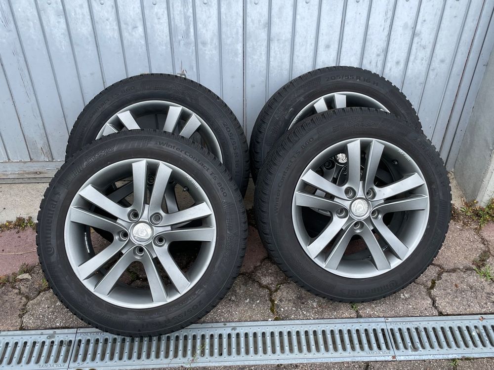 Winterräder Continental Audi VW Skoda Seat 205/55 R16 6mm | Kaufen auf ...