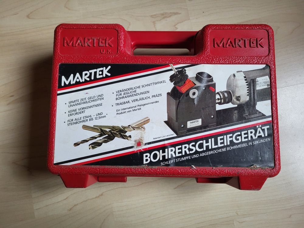 Bohrerschleifgerät MARTEK (Gebraucht) in dottikon für CHF 5 – mit ...