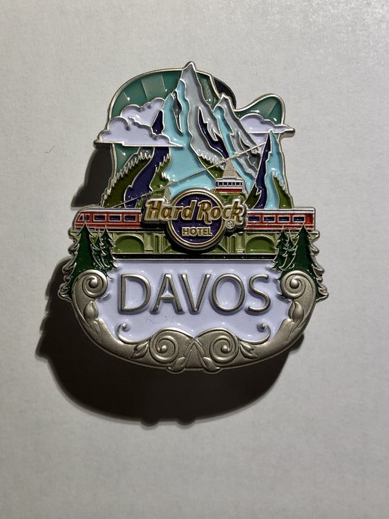 Hard Rock Pin Davos | Kaufen auf Ricardo