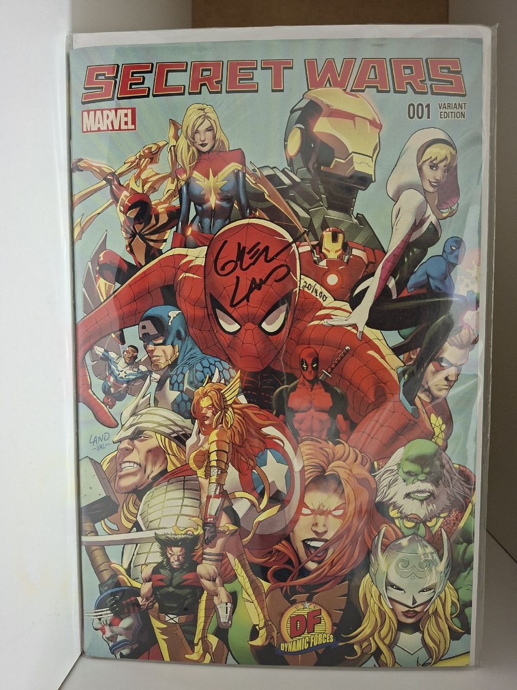 Marvel Secret Wars #1 Variant, signiert, Limited Edition! (Neu und ...