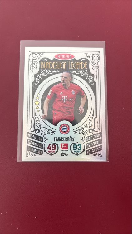 Match Attax 20/21 - Legenden - Franck Ribéry - Bayern Munich (Gebraucht ...