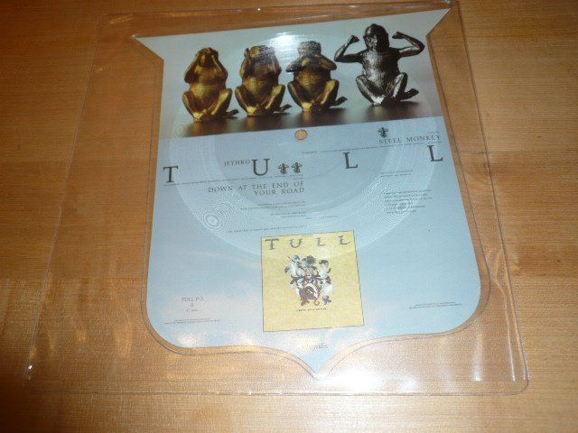 JETHRO TULL Steel Monkey - SHAPE PICTURE DISC 1987 (Neu und ...