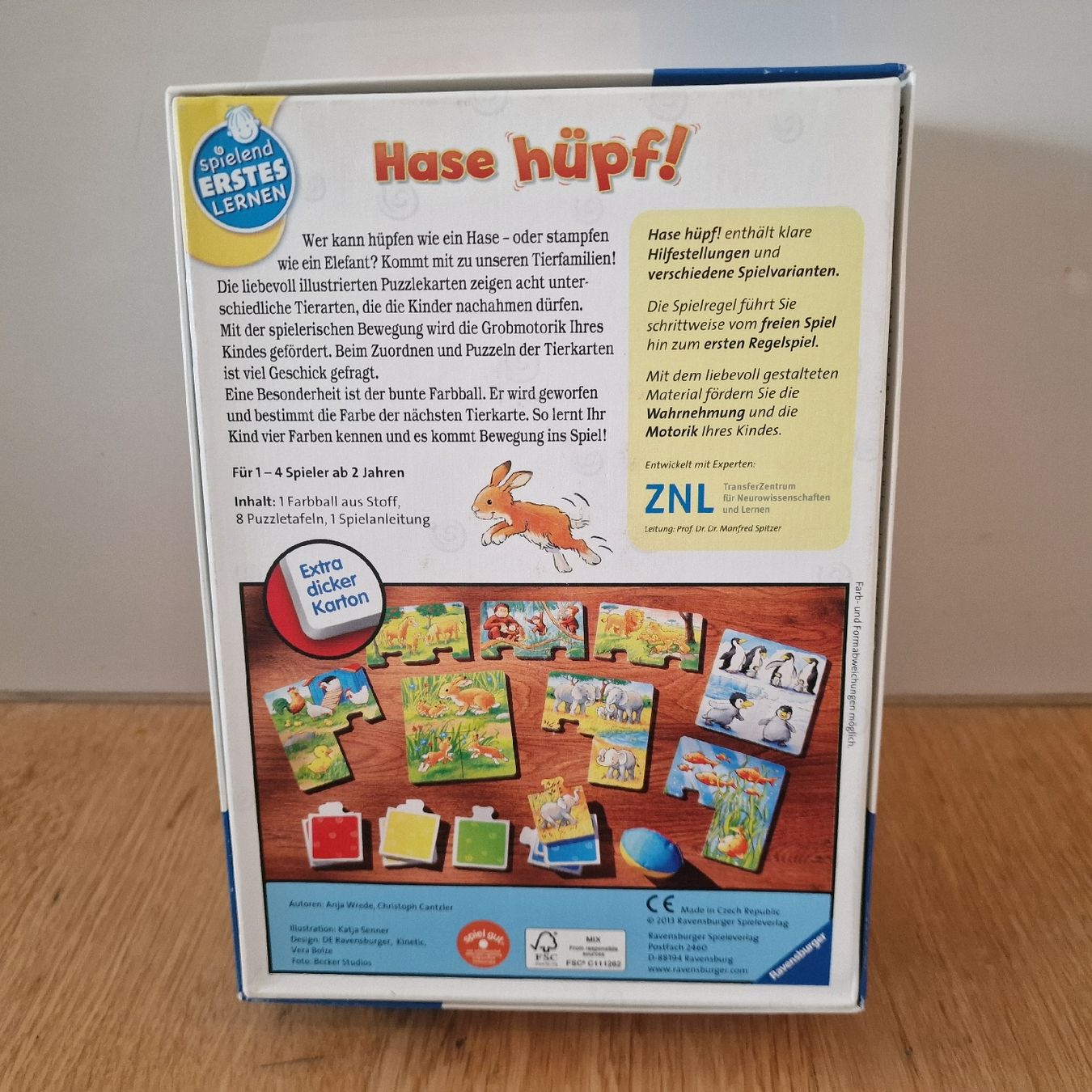 Hasen Hüpf Spiel für Kinder ab 2 Jahren Ravensburger (Gebraucht) in ...