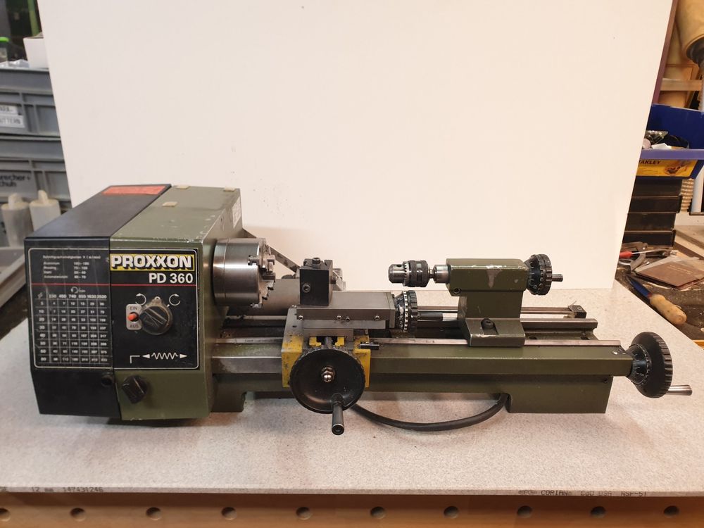 Drehmaschine Drehbank Marke "Proxxon PD360" (Defekt) in Dulliken für ...