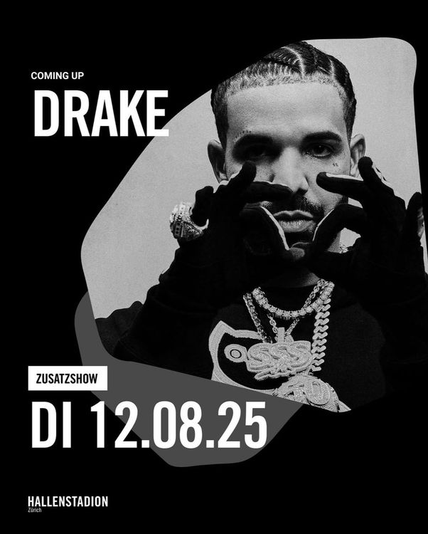 1- 3 Drake VIP Plätze: Aug 12 Sektion I, Reihe 19 (1. Reihe) (Neu und ...