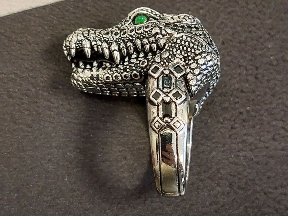Krokodil Ring Silber 925 (Neu (gemäss Beschreibung)) in Saland für CHF 45 – mit Lieferung auf ...