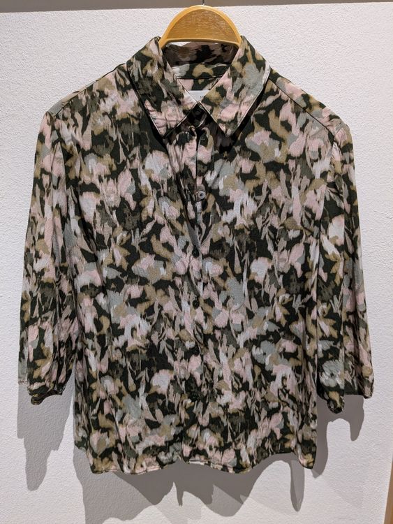 Mango Grösse S florales camouflage Muster 3/4 Ärmel | Kaufen auf Ricardo