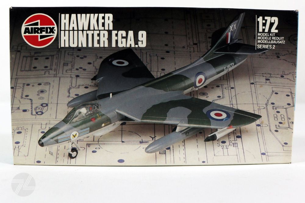 AIRFIX Hawker Hunter FGA.9 1/72 OVP 80s | Kaufen auf Ricardo