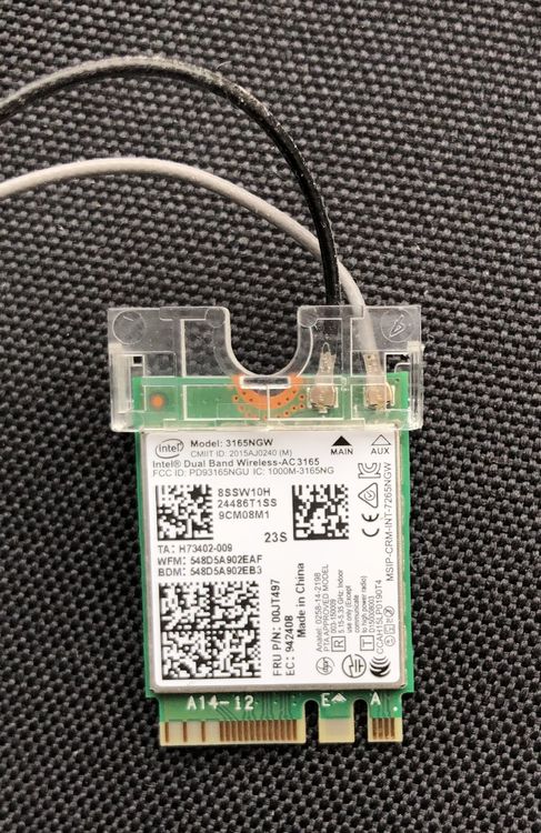 Intel® Dual Band Wireless-AC 3165 (Gebraucht) in Windisch für CHF 10 ...