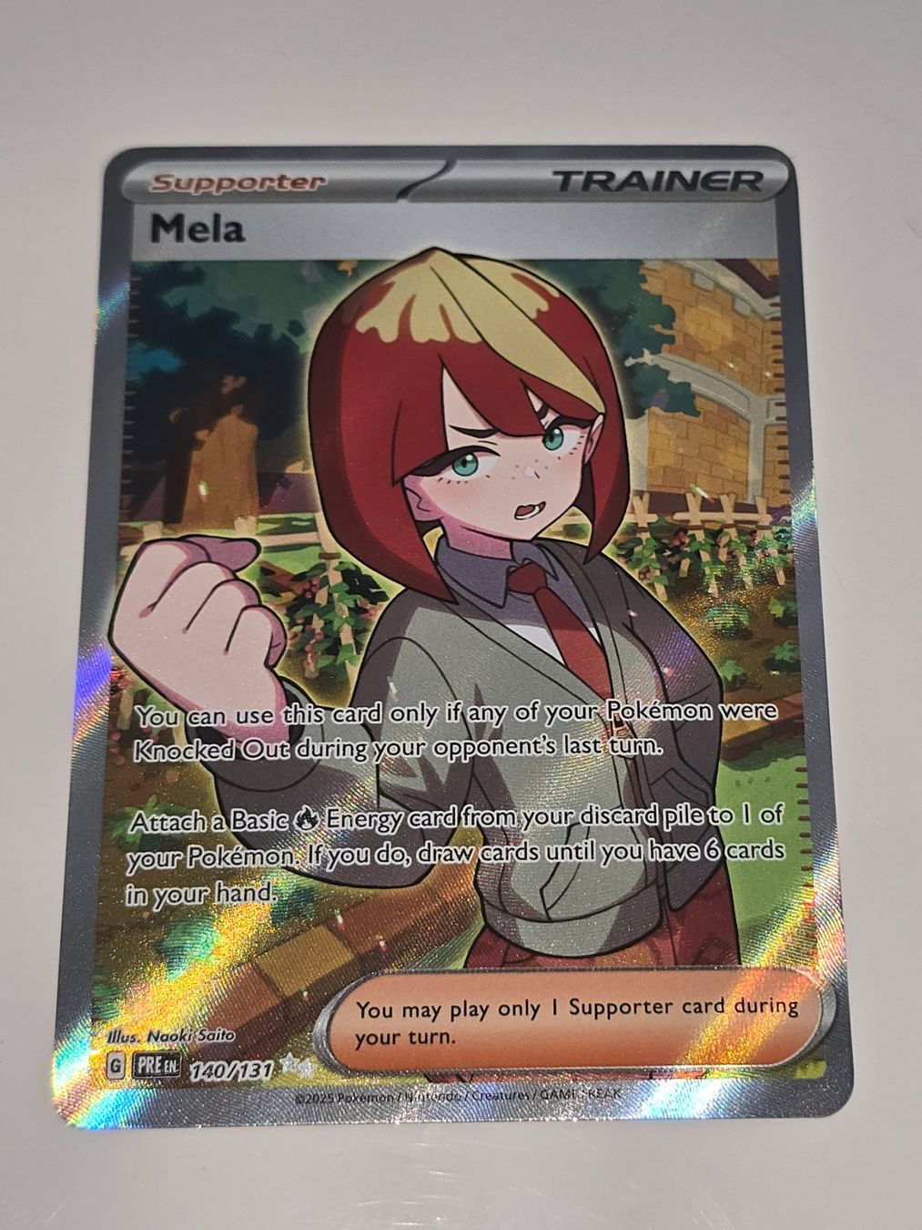 🇬🇧 Pokemom Prismatic Evolutions 》 Mela (Neu und originalverpackt) in ...