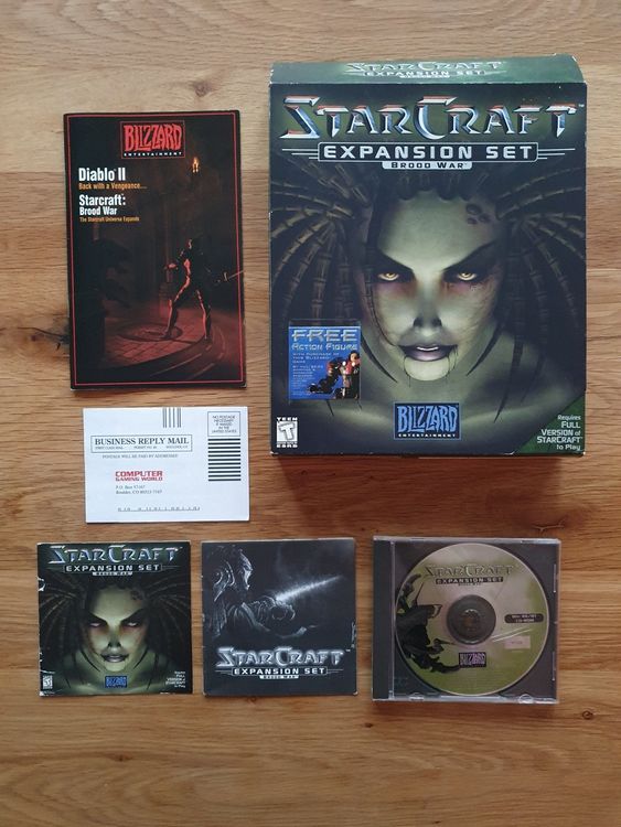 PC Game StarCraft: Brood War (1998) US Big Box Klappcover | Kaufen auf Ricardo