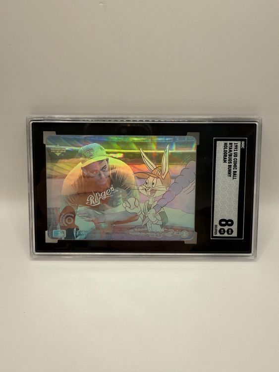 Bugs Bunny Nolan Ryan 1991 Upper Deck Comic Ball 2 - SGC 8 (Neu und ...