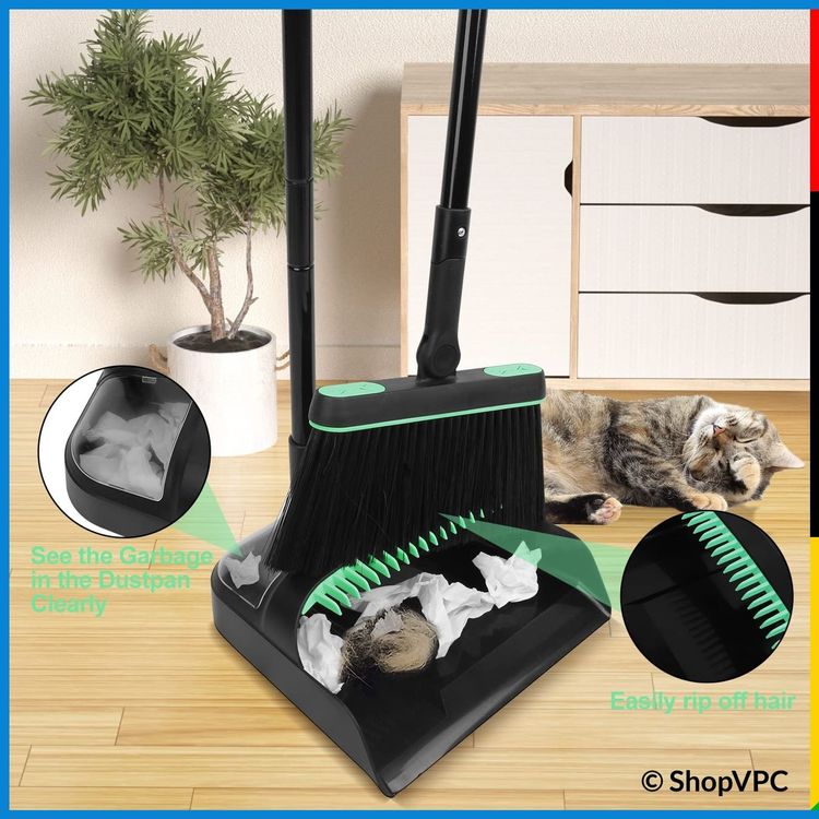 Besen-Set mit Teleskopstiel und Kehrschaufel (Neu und originalverpackt) in Develier für CHF 41.9 ...