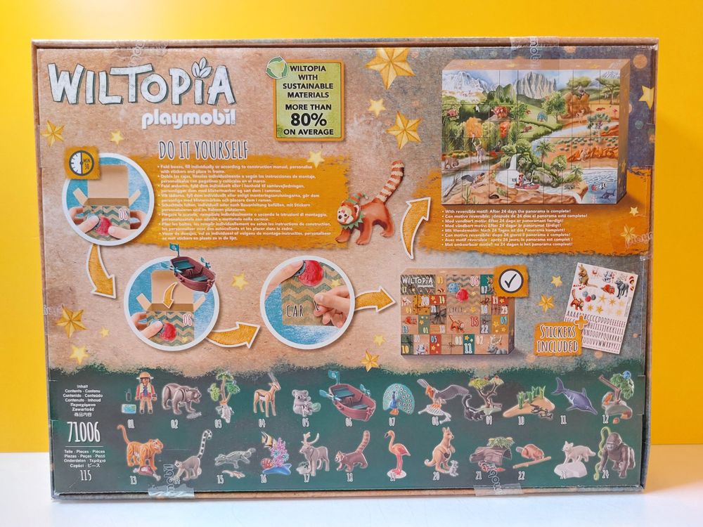 PLAYMOBIL 71006 Adventskalender - Viele Tiere -Weltreise NEU (Neu und ...