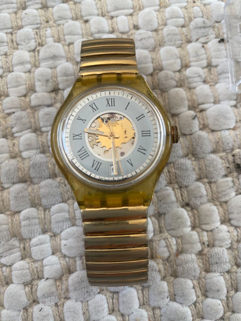 Sammler Swatch Automatik, Gold Box, SAK 403, 1997 (Neu und ...