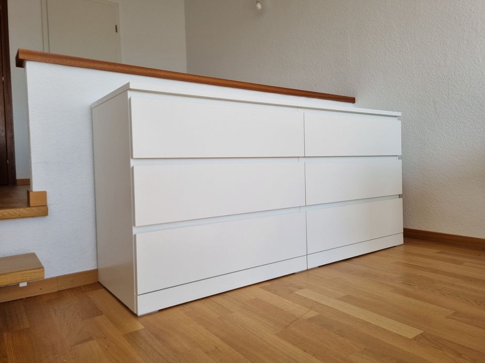 Commode 6 tiroirs MALM (Ikea) | Kaufen auf Ricardo