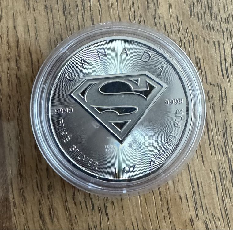 1 Pièce de 5 Dollars Superman (Neu und originalverpackt) in Riddes für CHF 40 – mit Lieferung ...