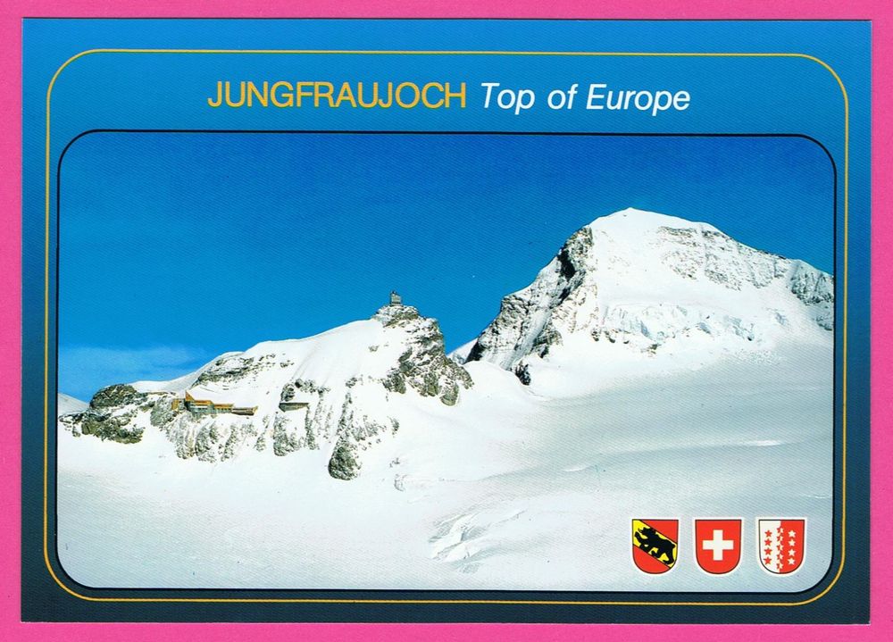 Jungfraujoch 3454m Top of Europe | Kaufen auf Ricardo