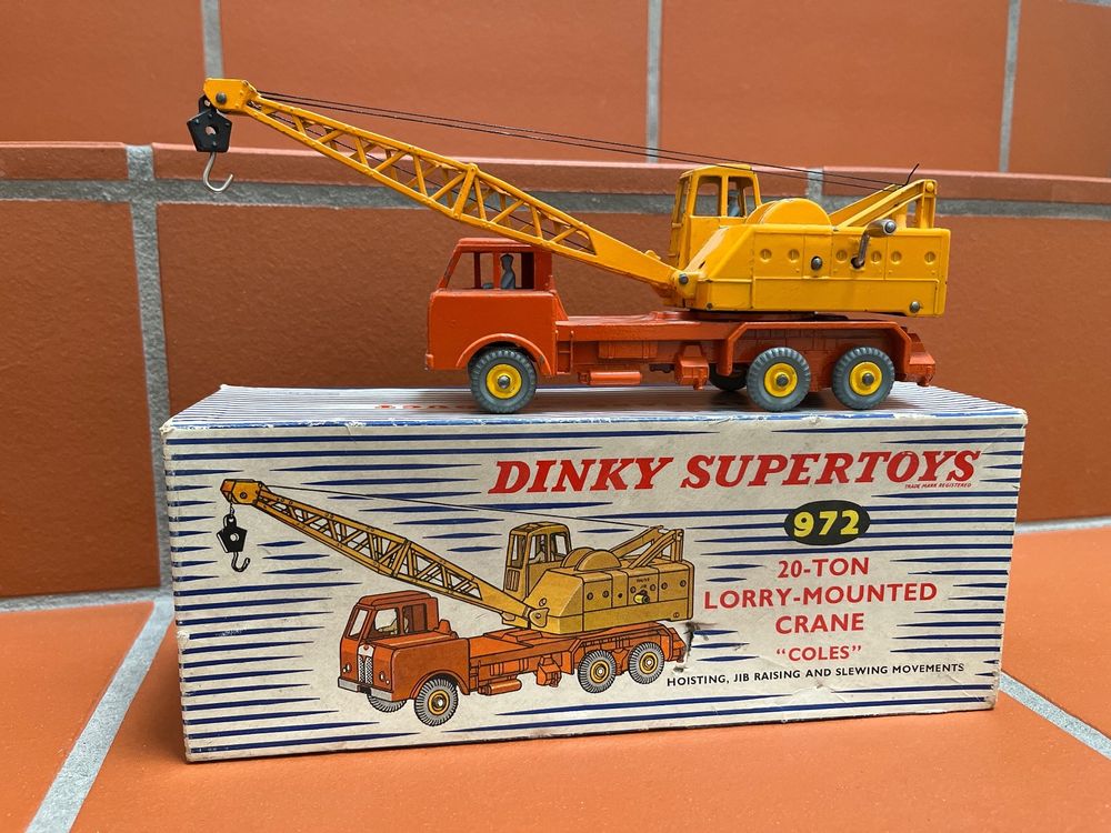 Dinky Supertoys 972 20-Ton Lorry-Mounted Crane inkl. OVP (Gebraucht) in ...