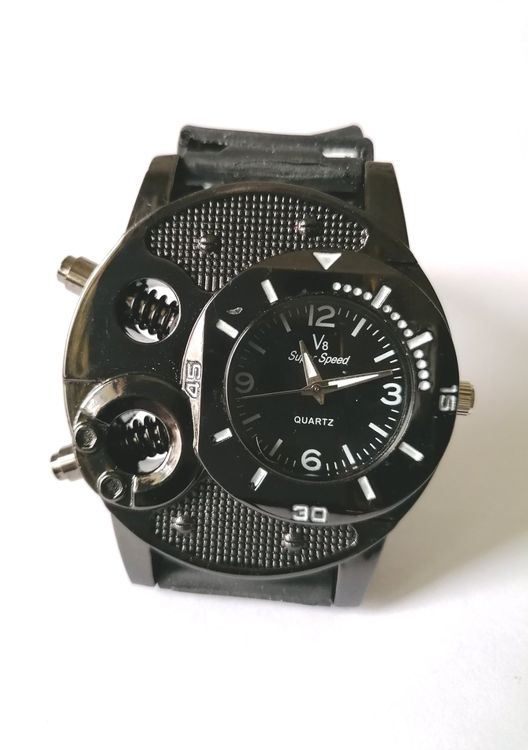 Grosse V8. Super Speed Herrenuhr, Durchmesser 5omm (Neu (gemäss ...