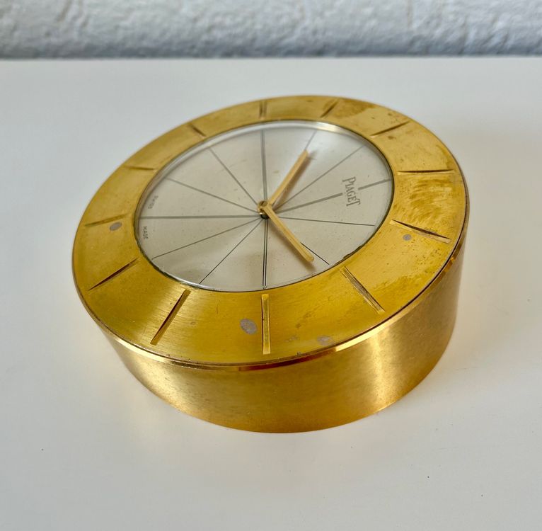 😍 Très rare horloge de table / bureau Piaget vintage 😍 (Gebraucht) in Genève für CHF 590 – mit ...