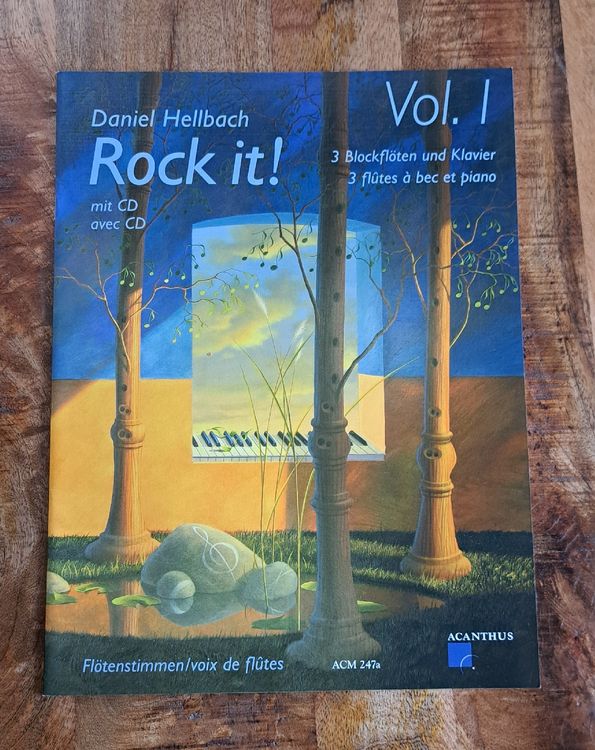 Rock it! Vol.1, Flöte & Klavier Notenbuch mit CD (Neu (gemäss ...