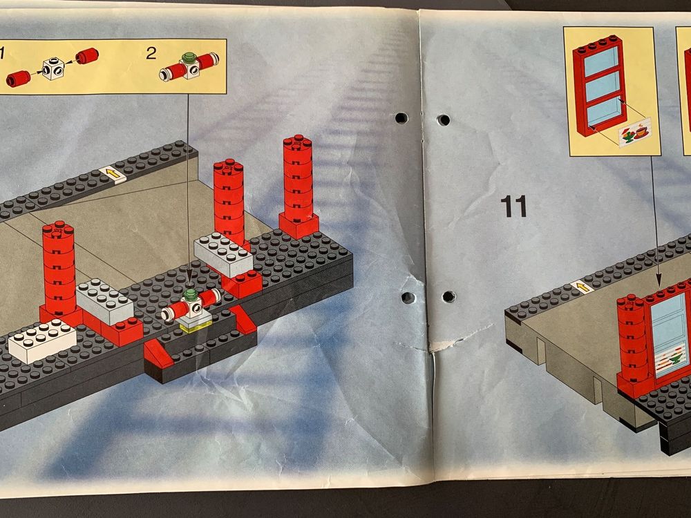 Lego 4556 Train Station Bahnhof Lego City mit Anleitung (Gebraucht) in ...