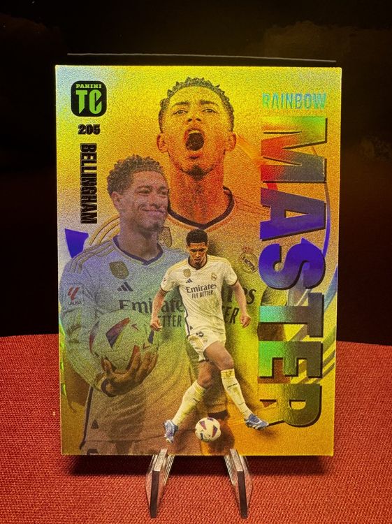 Panini TopClass 2024 / Jude Bellingham / RainbowMaster / 205 (Neu ...