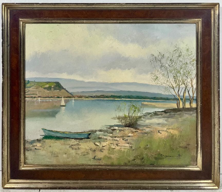 Max Clèment (1912-1995) Küsten Szene Gemälde | Kaufen auf Ricardo